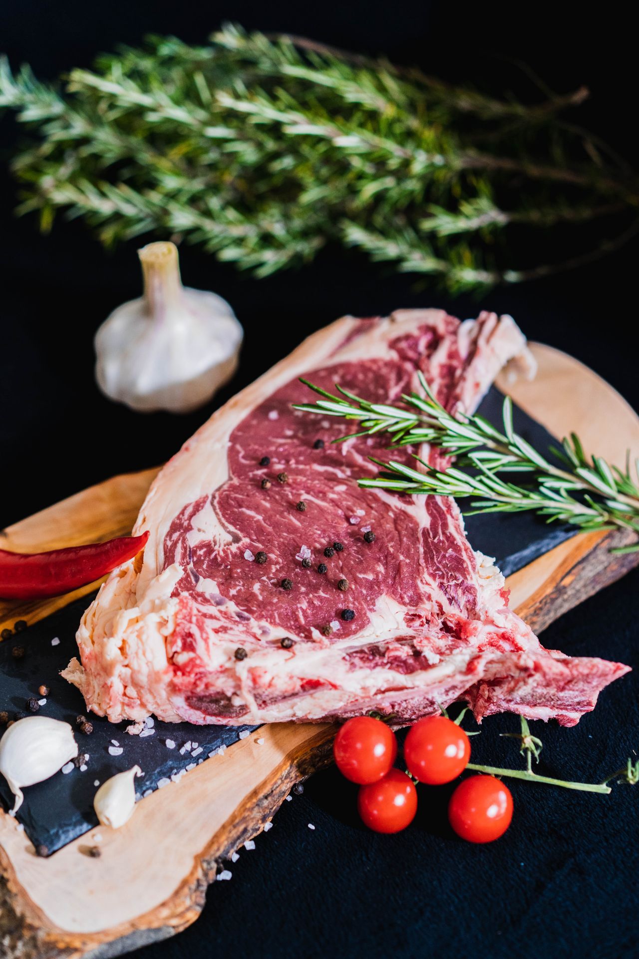Roastbeef im Knochen